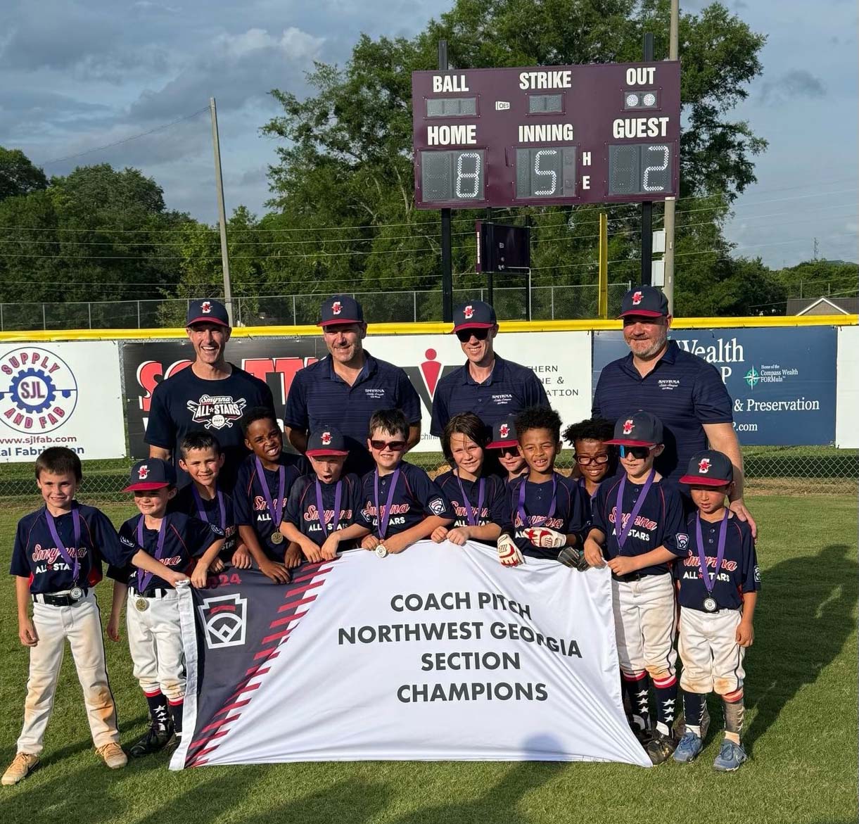 Coach Pitch Baseball and Softball